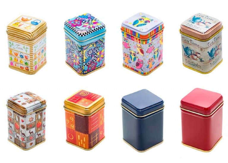Lata de té decorada para 25 gr - Barranco. La Tienda de las Especias Té ...